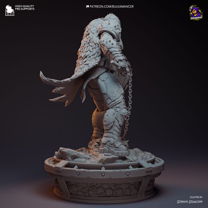 3D Printable Hellwalker | 299mm by Bulkamancer Sculpts